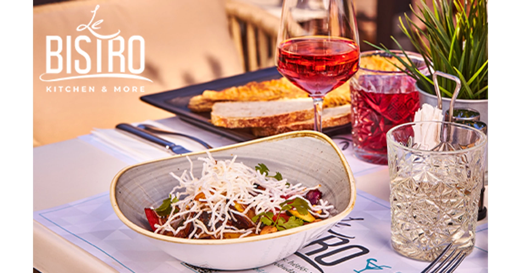 2 fogásos menü a Le Bistro Kitchen & More étteremnél - TE Napod webshop